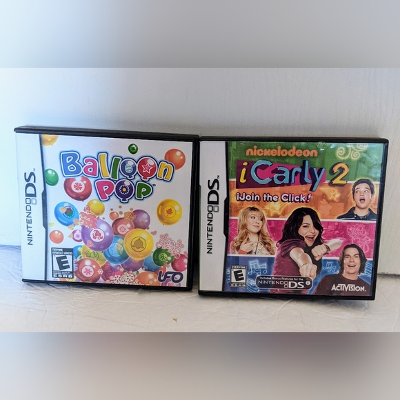 Nintendo DS | Other | Icarly 2 Ijoin The Click And Balloon Pop Nintendo ...